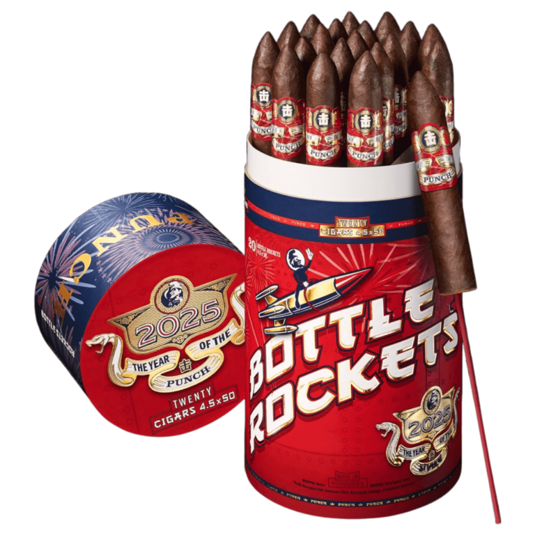 Punch Bottle Rocket 2025 Belicoso (4.5"x50) Limited Edition - Dreaming ...