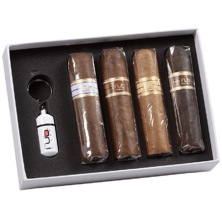 Nub Variety 4-Cigar Sampler with Cutter - Dreaming Pipes