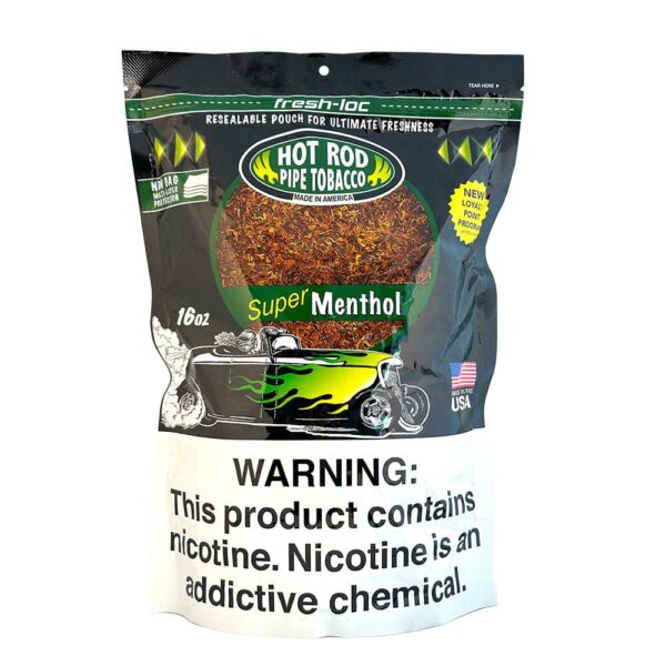 Hot Rod Super Menthol Pipe Tobacco - Dreaming Pipes